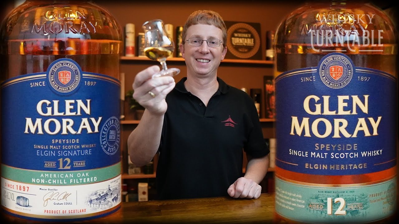Glen Moray 12 Jahre 48 % vs. 12 Jahre 40 % Vol. - YouTube