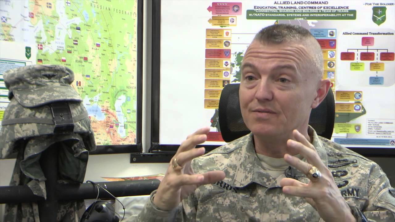 Colonel John G Norris, Commander U.S. Army Europe Joint Multinational ...