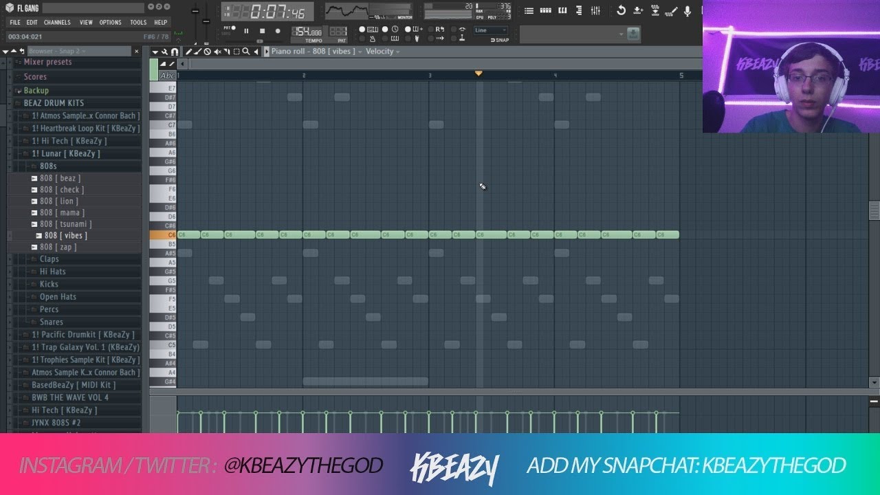 Making Beats Live on FL Studio - YouTube