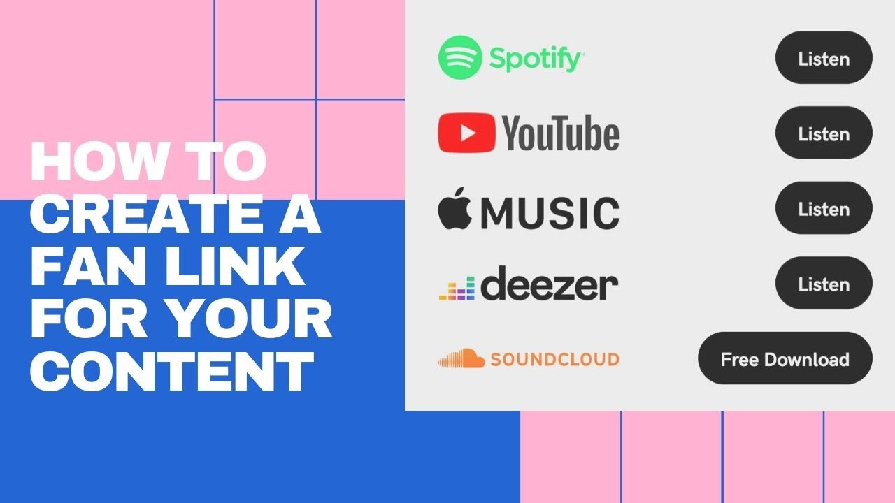 HOW TO CREATE A FAN LINK - YouTube
