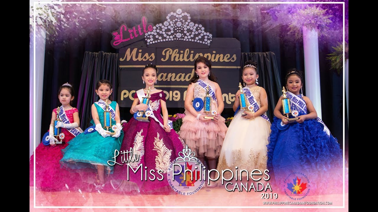 Little Miss Philippines Canada 2019 Prepageant - YouTube