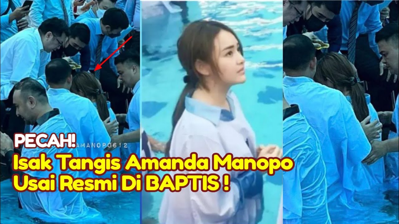 KAGET! Resmi Anut Agama Kristen Isak Tangis Amanda Manopo Usai di ...