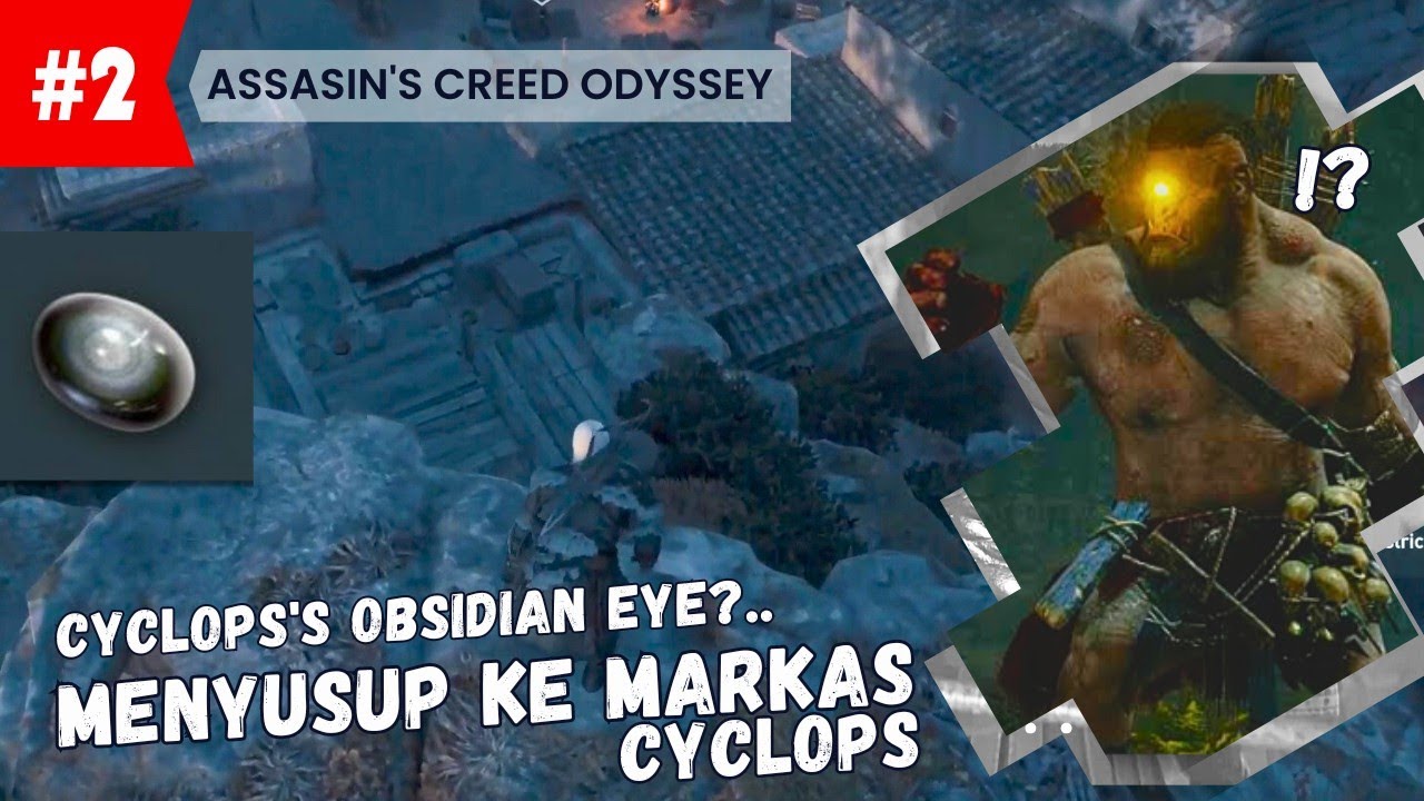 Mata Obsidian Cyclops !? - Assassin's Creed : Odyssey | Gameplay ...