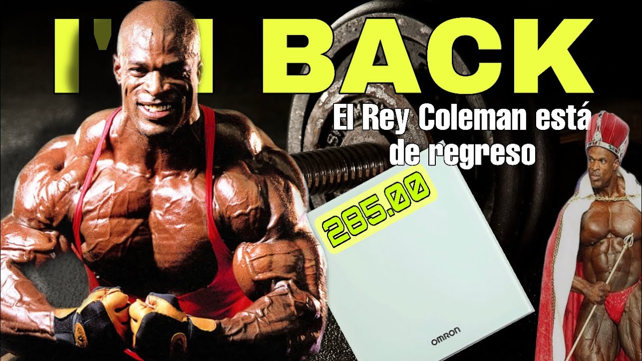 2022. El Rey ha vuelto‼️ Ronnie Coleman esta de regreso con 285 lbs. 8 ...