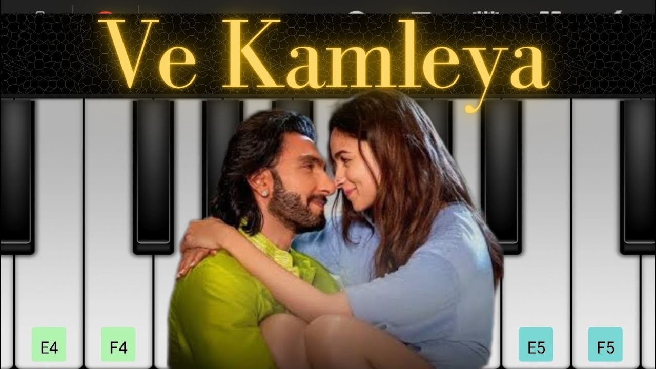 Ve Kamleya Song Piano Cover | Ranveer Singh | Alia Bhatt | Arijit Singh ...