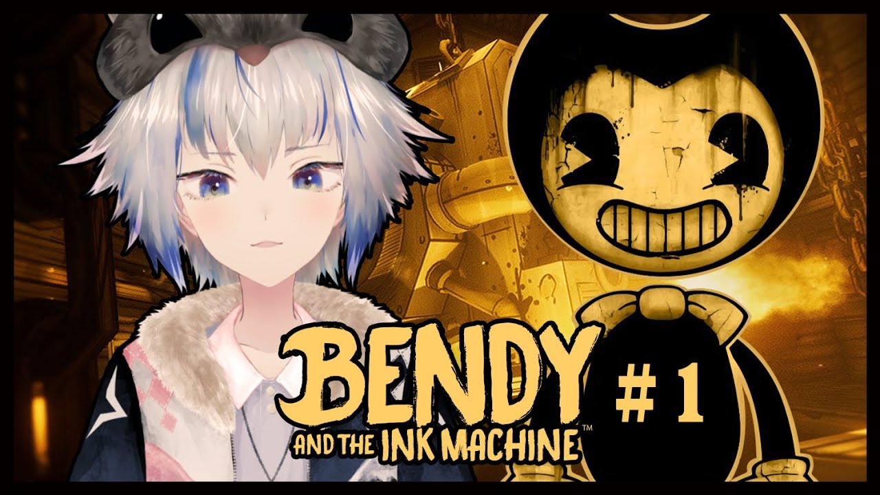 【Bendy and the Ink Machine #1 | ENGLISH STREAM】Let's Enter This Cute ...