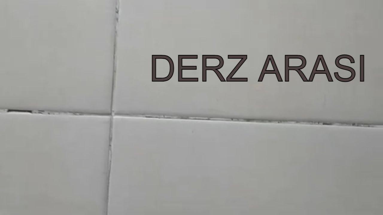 RENKLİ DERZ DOLGUSU NASIL YAPILIR? | Derz Arası Yapımı - YouTube