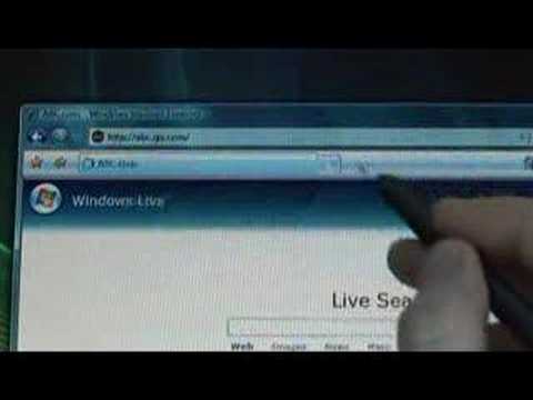 Windows Vista - Tablet & Laptop Features - YouTube