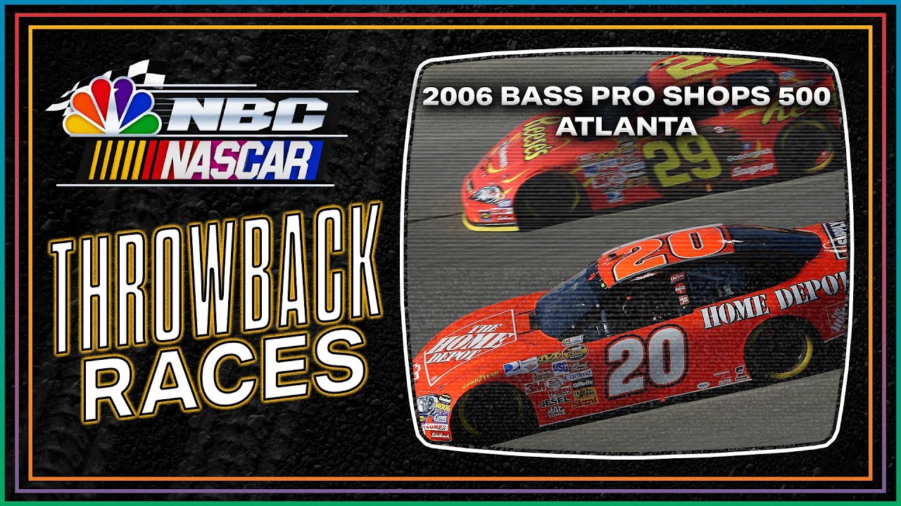 NASCAR Throwback Race condensed: Atlanta, 2006 Bass Pro Shops 500 ...