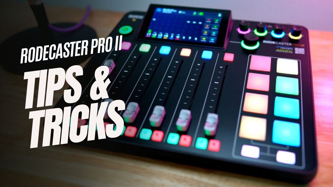 Mastering the Rodecaster Pro 2: Insider Techniques - YouTube