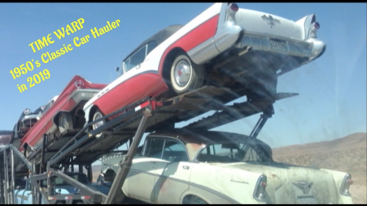 1950's Classic Car Hauler - YouTube