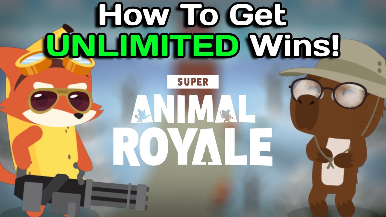 HOW YOU CAN WIN EVERY GAME IN SUPER ANIMAL ROYALE 🔥 - YouTube