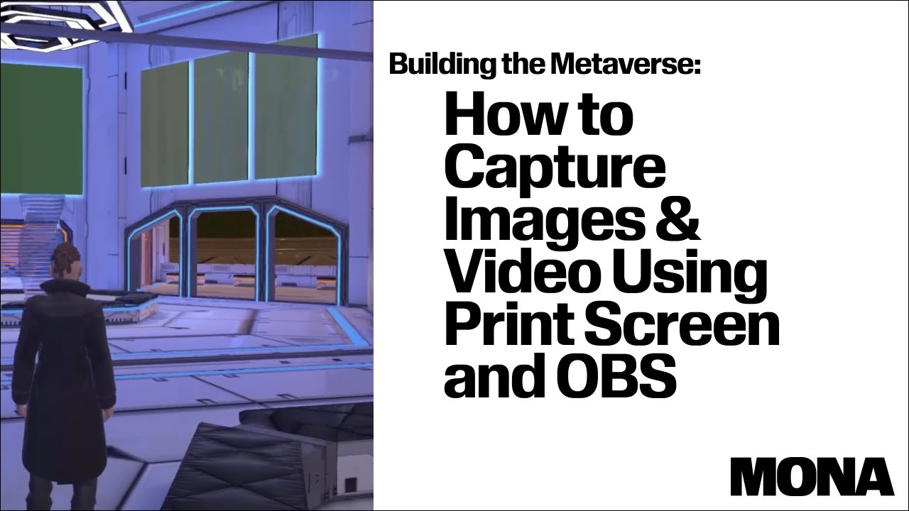 Building the Metaverse : How to Capture Images & Video Using Print ...