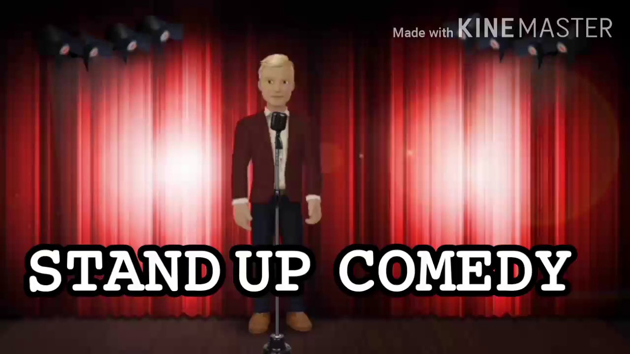Stand Up Comedy versi kartun lucu animasi kartun cerita stand up comedy ...