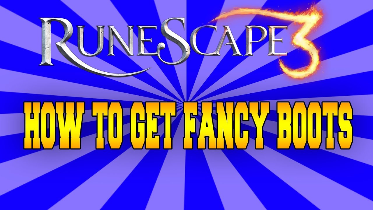 How to get Rainbow Shoes/ Fancy boots in Runescape3. - YouTube
