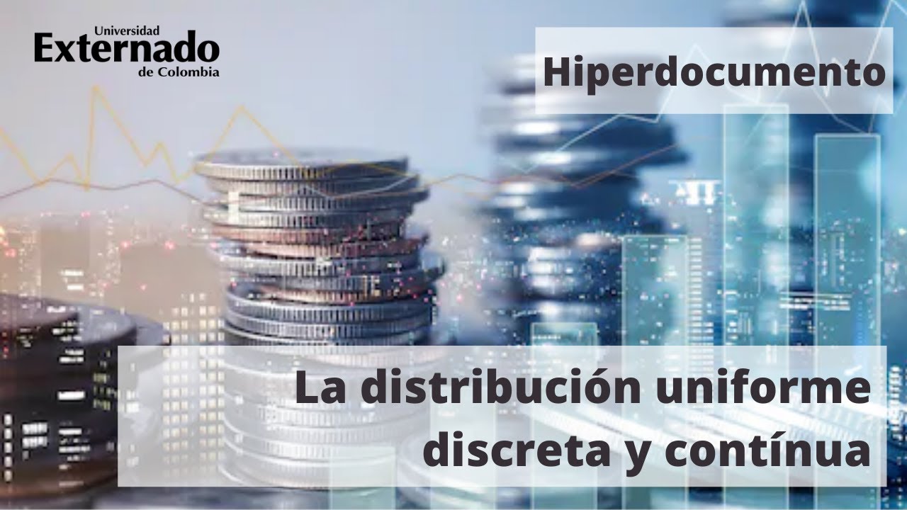 La distribución uniforme discreta y continua - YouTube