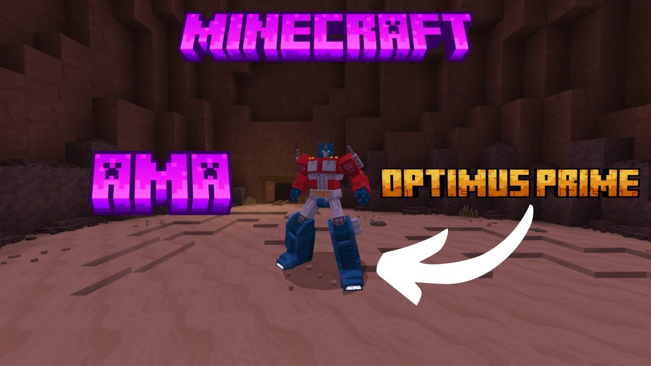 Minecraft Ama Transformers Oldum! OPTIMUS PRIME ile Aksiyon Dolu Görev ...