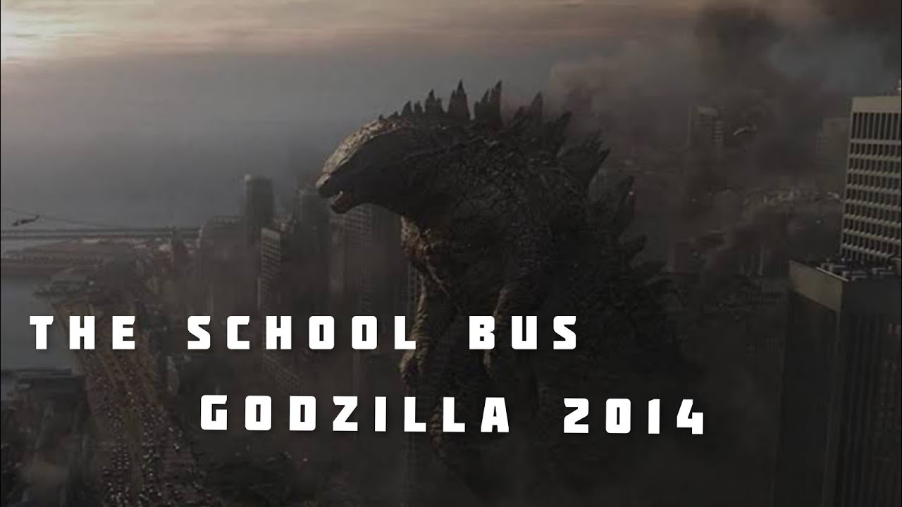 School Bus || Godzilla 2014 || @movizcafe - YouTube