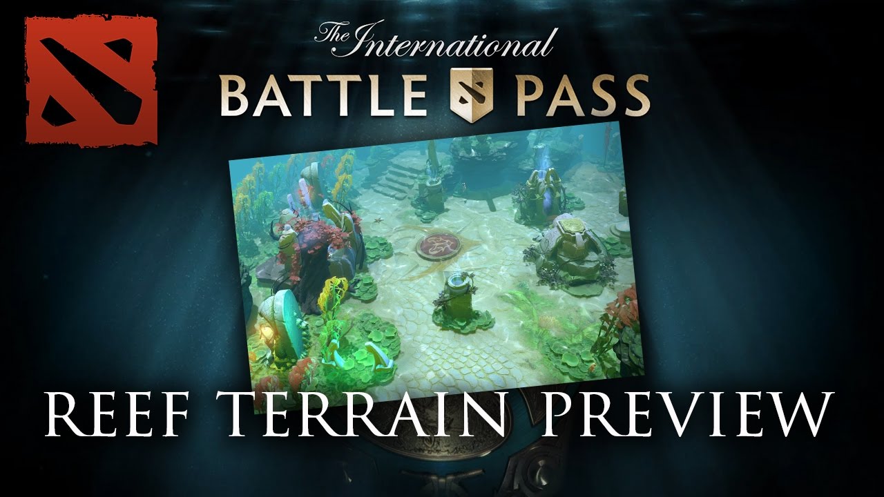 Dota 2 - Reef's Edge Terrain Preview - YouTube