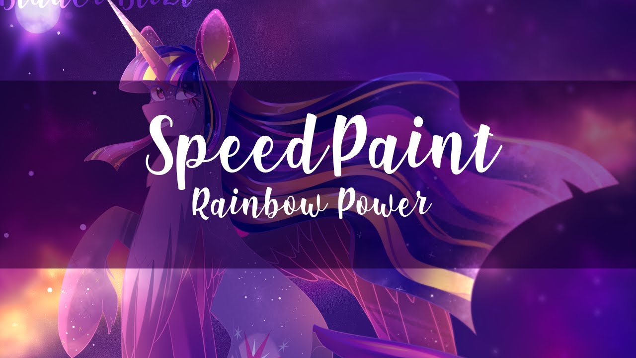 .:SpeedPaint:. Rainbow Power -Twilight Sparkle- - YouTube