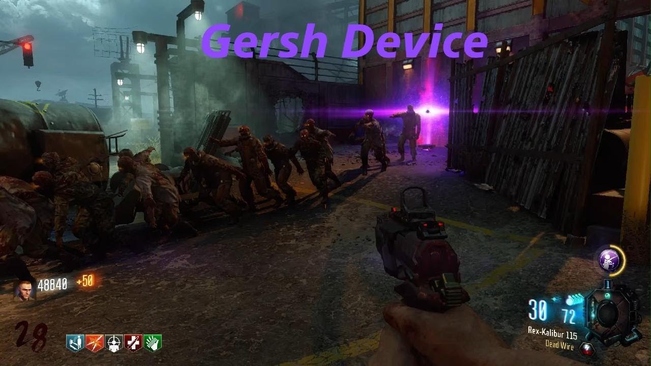 Call of Duty: Black Ops III Zombies: Ascension Gersh Device - YouTube