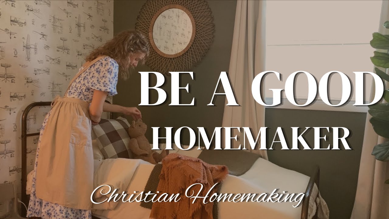 14 Tips To Be A Good Homemaker 🧺 (even if you’re not good at it!) - YouTube