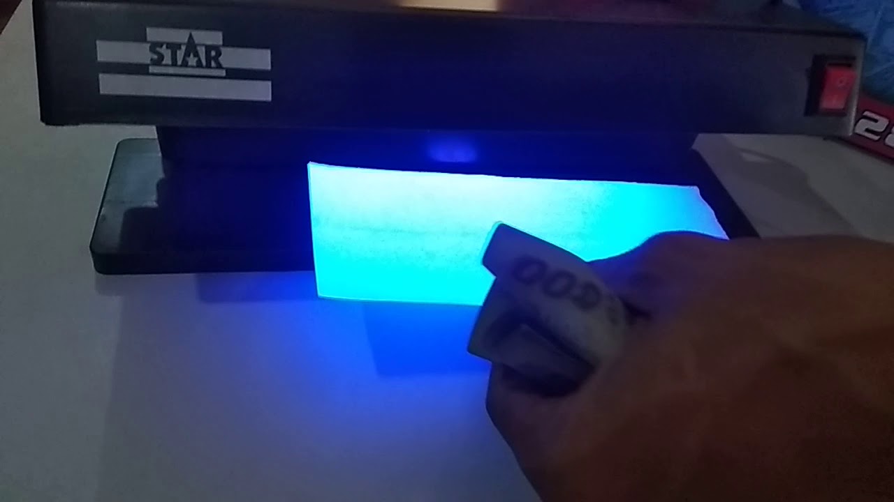Money Detector Machine - YouTube