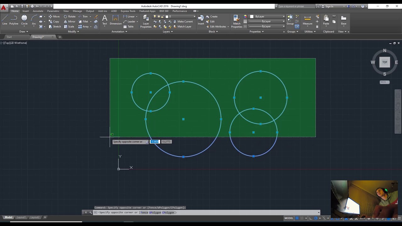 AutoCAD Kurs 1. Deo - Crtanje - Tutorijal za Pocetnike - YouTube