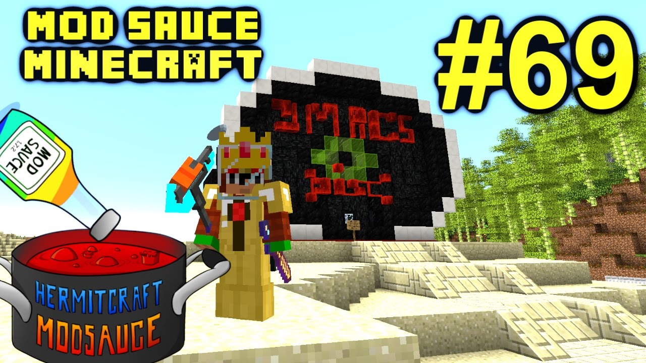 Minecraft Mod Sauce Ep. 69 - Music Disc Farm !!! ( HermitCraft Modded ...