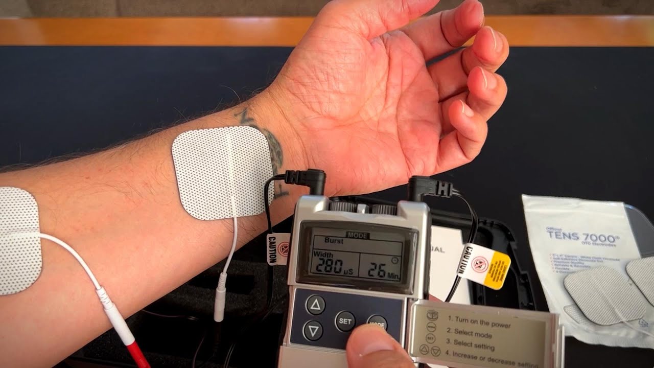TENS 7000 Digital TENS Unit with Accessories - Muscle Stimulator for ...