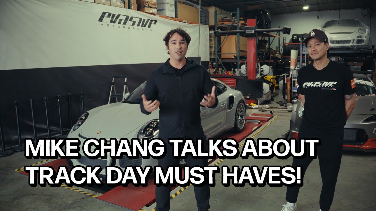 Mike Chang of Evasive Motorsports Discusses Track Day Must Haves! - YouTube