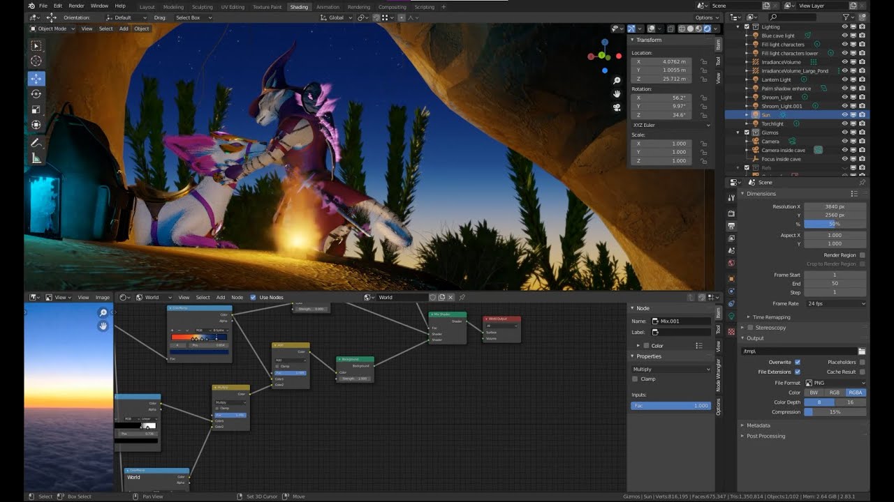 Creating a carry lantern in Blender 4/4 (recorded stream) - YouTube