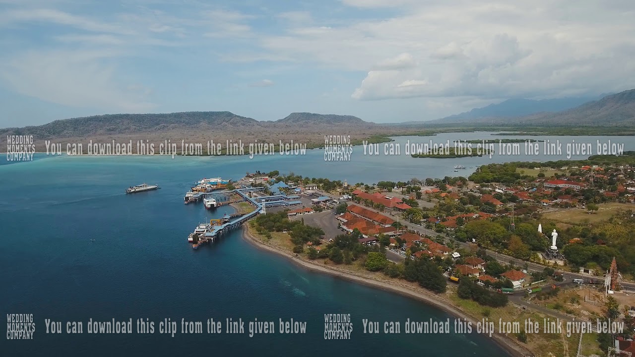 Sea passenger ferry port, Gilimanuk. Bali,Indonesia. - YouTube