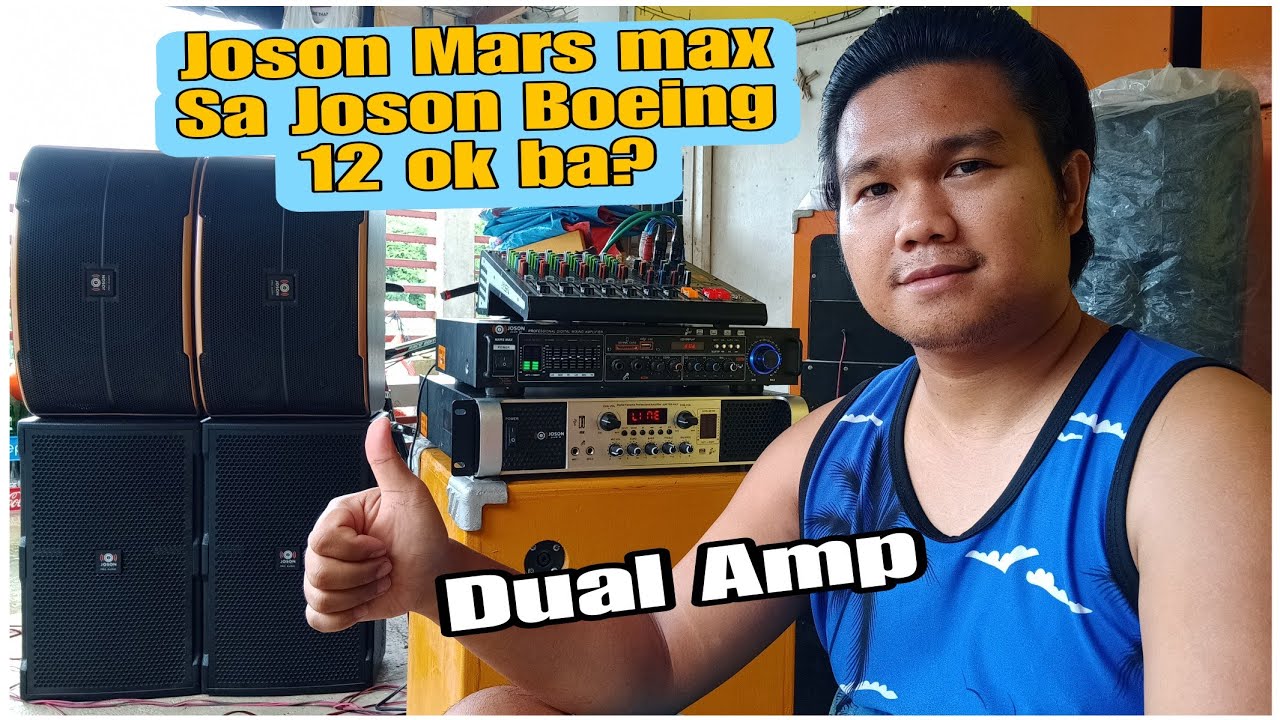 Sound System: Joson Mars Max Sound Check sa Joson Boeing 12. - YouTube