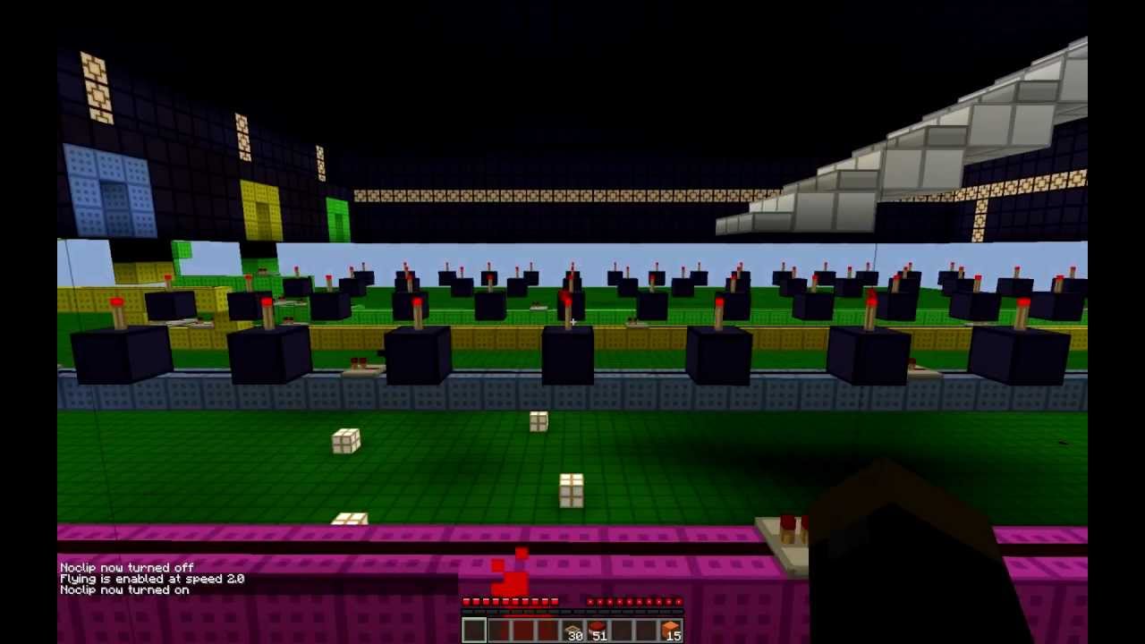 [Minecraft Minigame] Space Invaders - YouTube