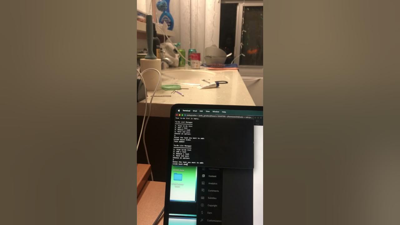 cs 305 4. Assignment: Advanced Shell Scripting - Part 1 - YouTube