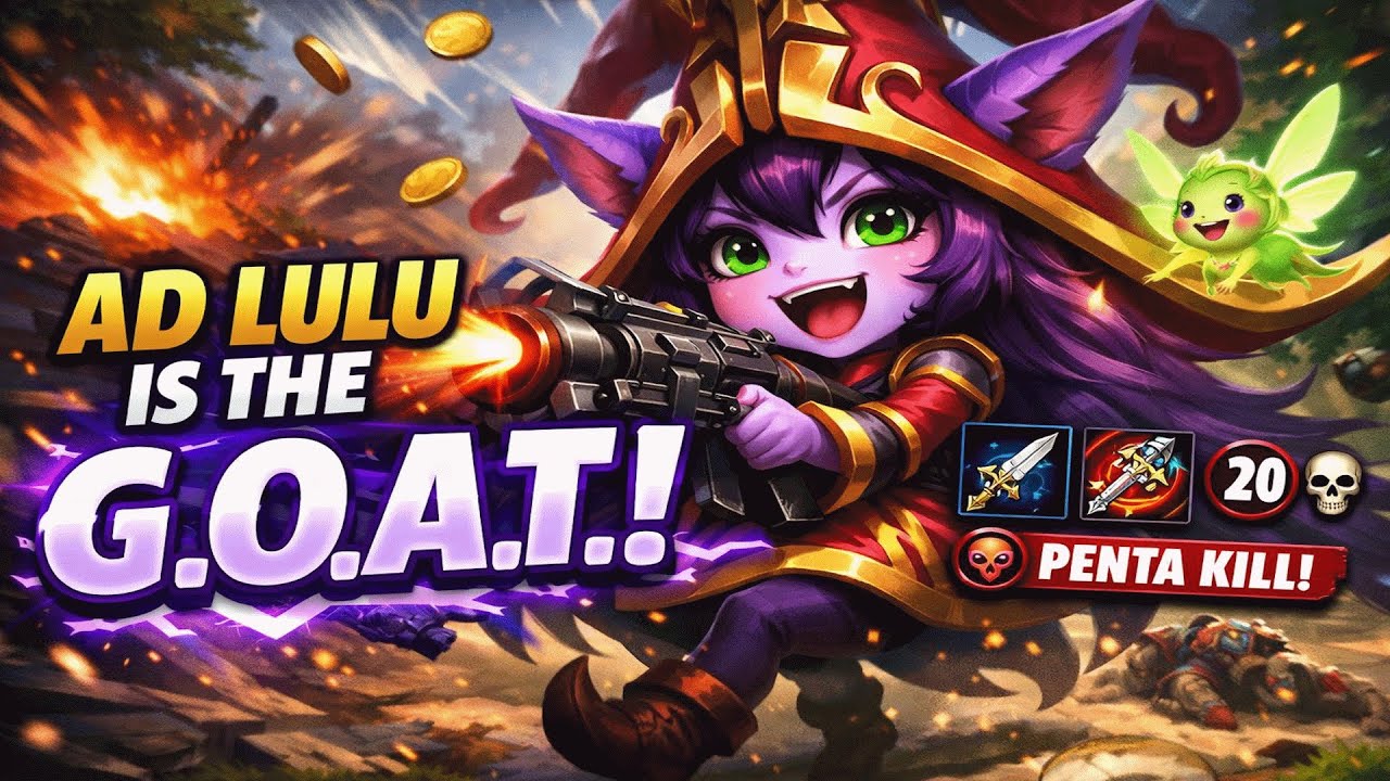 AD Lulu is the G.O.A.T. - League of Legends - YouTube