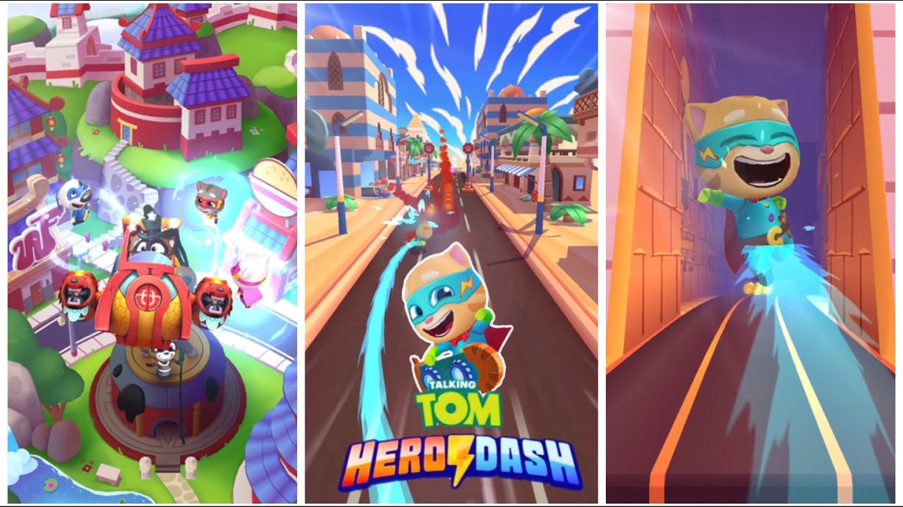 Moblie game Tom hero dash walkthrough gameplay for ios, android supper ...
