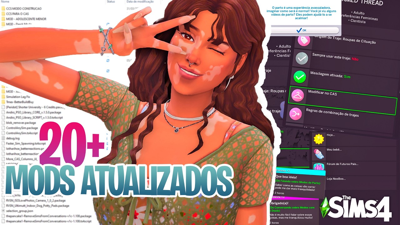 Os Melhores Mods para The Sims 4 Atualizados Após Paixão à Vista! - YouTube