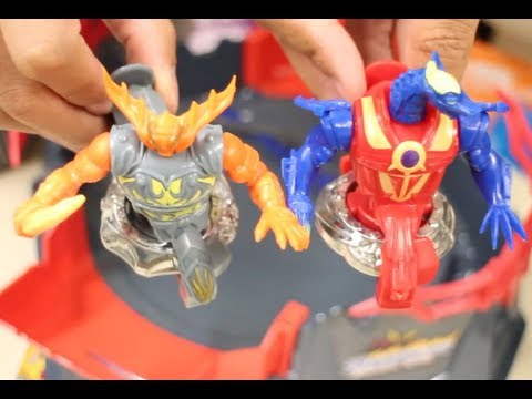 BEYWARRIORS BATTLE: Samurai Ifrit Speed VS Ronin Dragoon Range ...