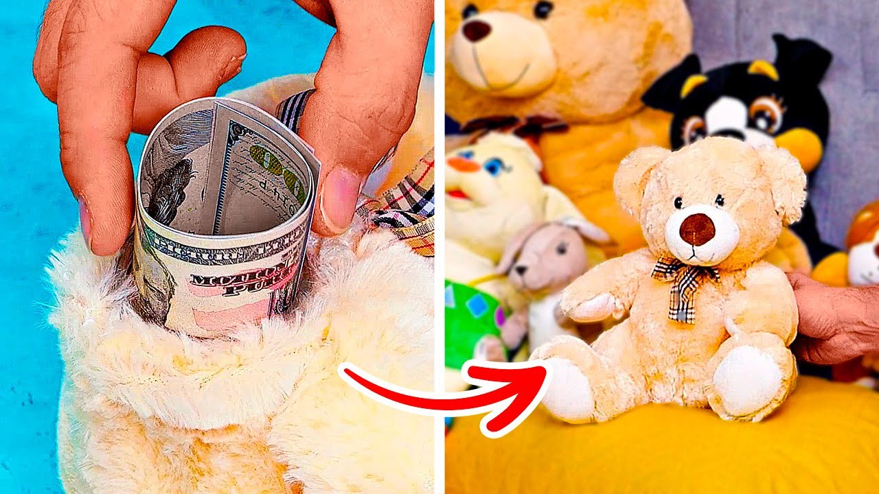 Money Saving Hacks || Secret Hiding Places Already In Your Home - YouTube