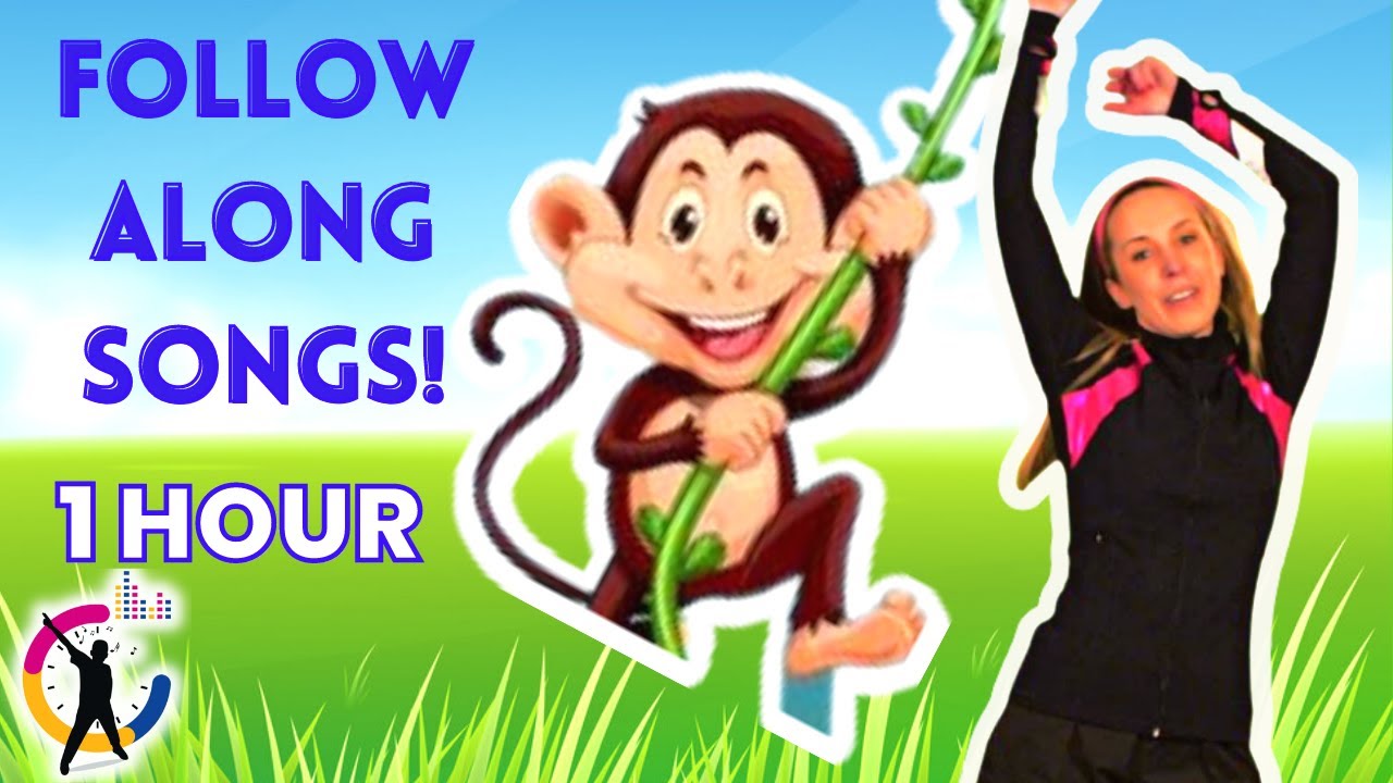 Follow-Along Songs for Kids [ONE HOUR] - YouTube