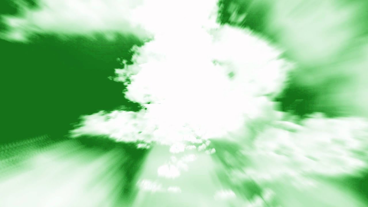 Flying into Clouds - HD Free Animation Green Screen - YouTube