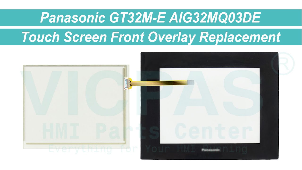 AIG32MQ03DE Panasonic Touch Screen Panel Film Repair - YouTube