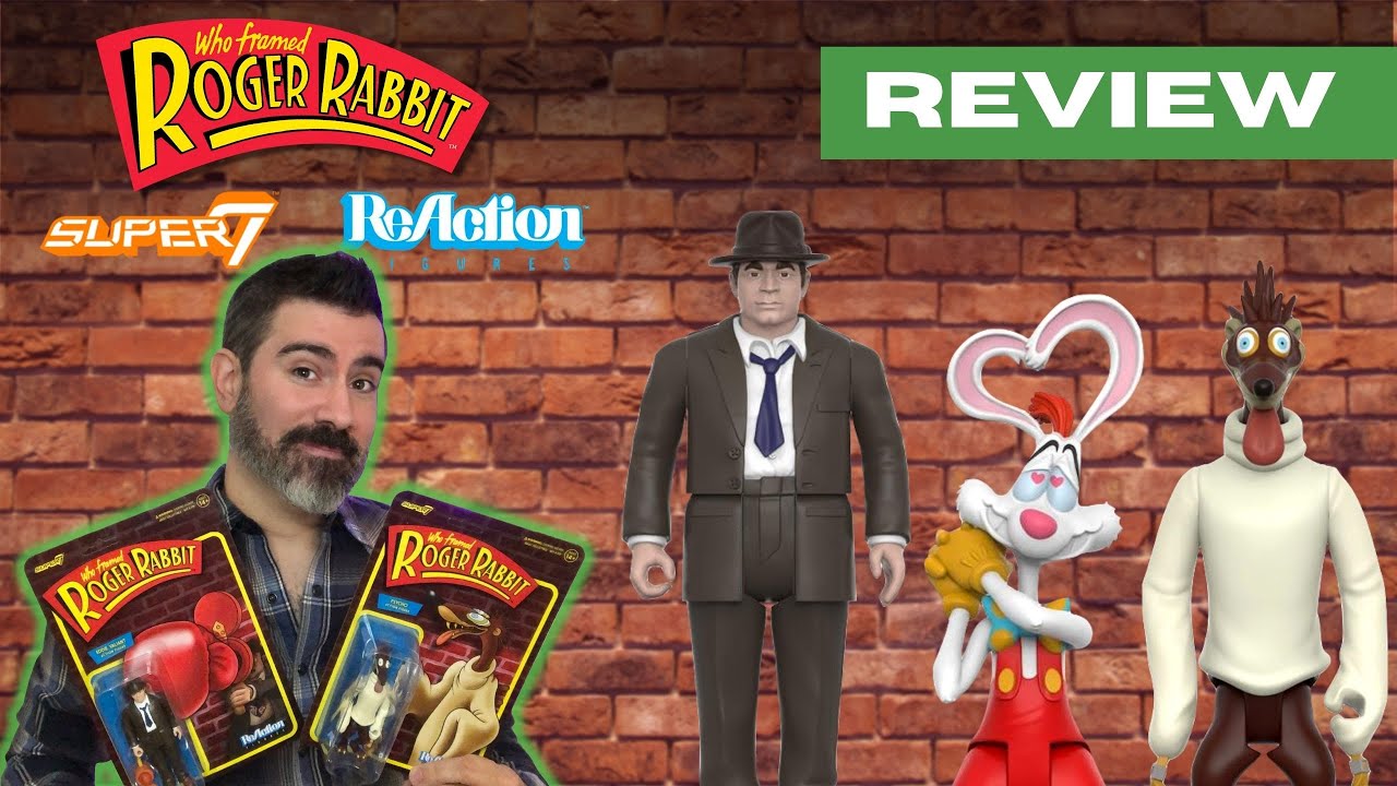 Super7 Roger Rabbit ReAction Figures Wave 2 Review | First Look - YouTube