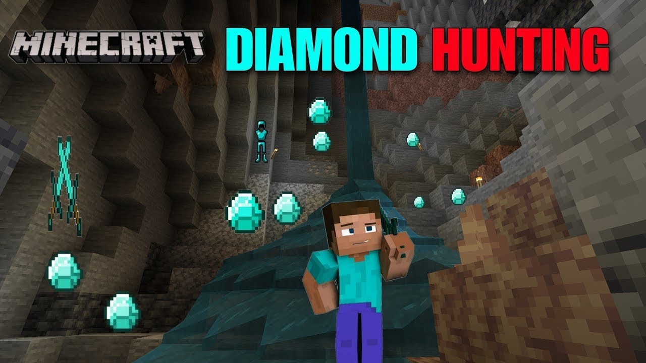 DIAMOND HUNT | MINECRAFT GAMEPLAY #2 - YouTube