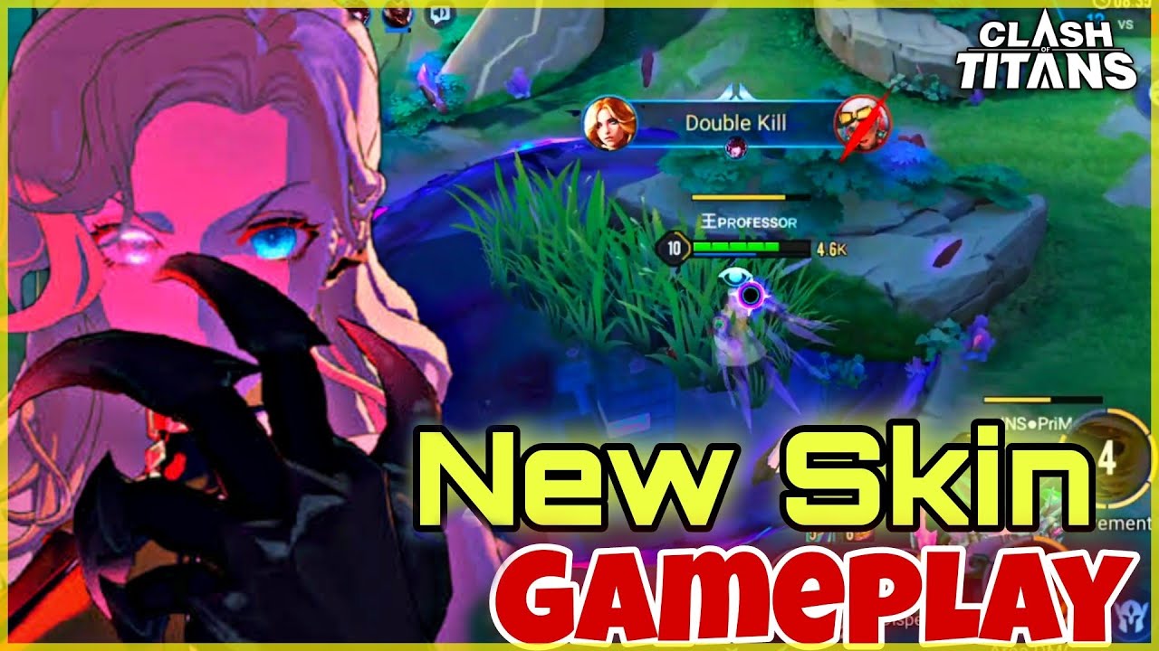 Lauriel Dimension Breaker Skin | Gameplay | Clash Of Titans - YouTube