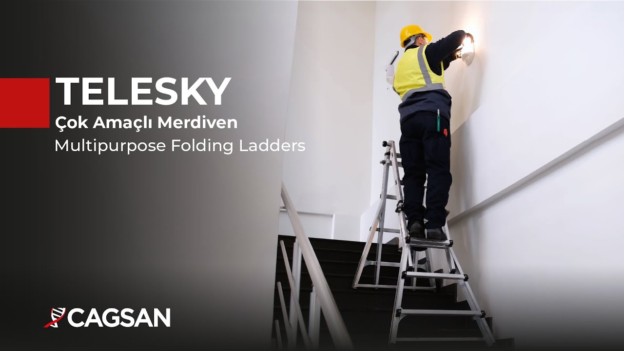 TELESKY Çok amaçlı merdiven | TELESKY Multipurpose ladder | Çağsan ...