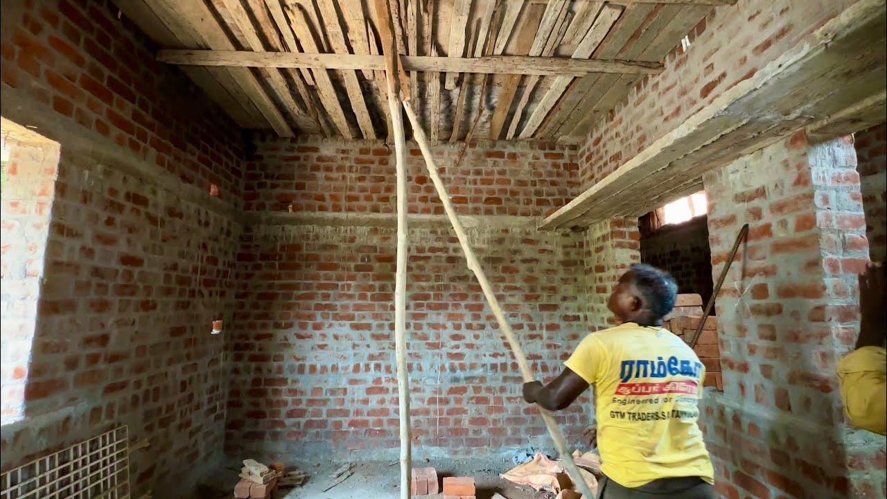Techniques of Roof Formwork Removal!-Amazing With 35x17 size house Roof ...
