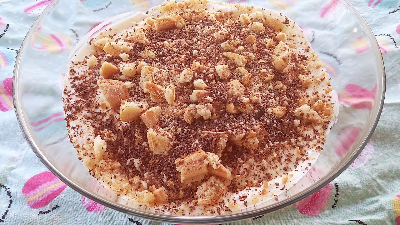 Doce de natas e chocolate - YouTube